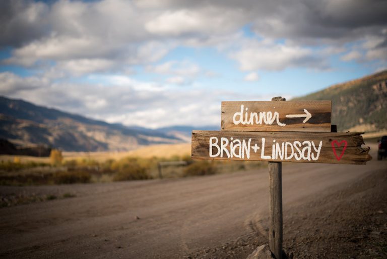 Rustic Colorado Wedding | The Bridal Collection Real Bride