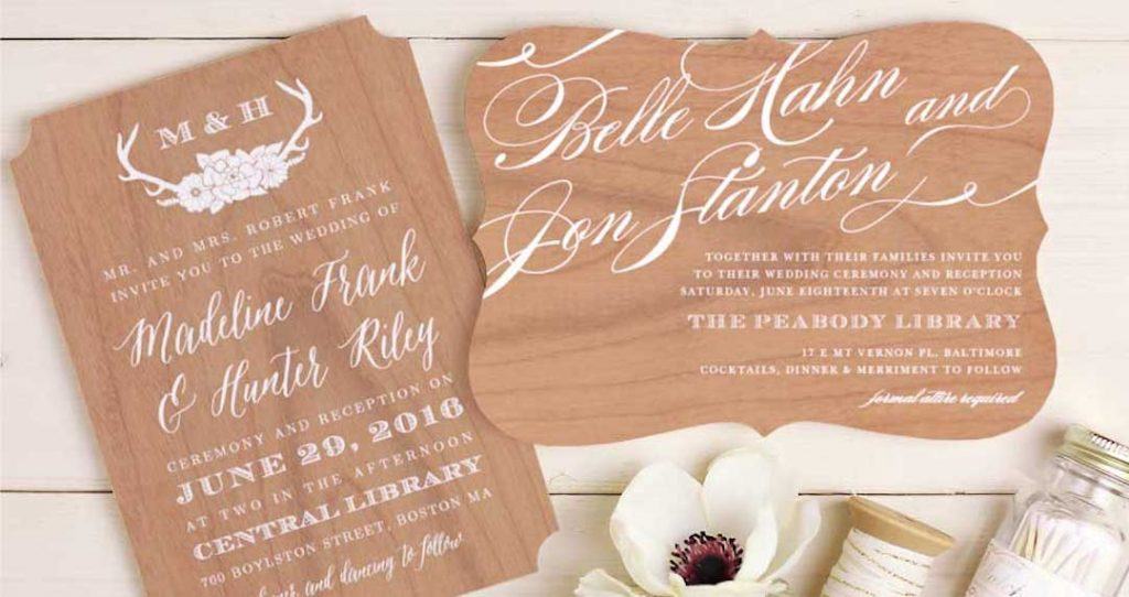 Basic Invite | Custom Wedding Invitation Stationery