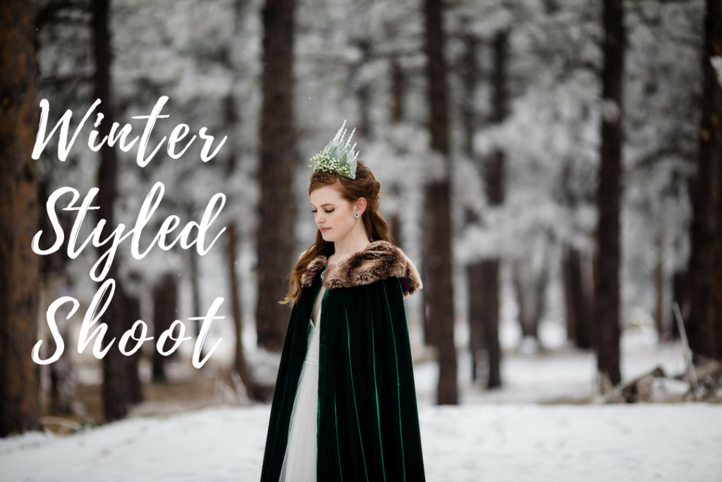 Kathryn Elizabeth Winter Photoshoot | Denver Bridal Shop