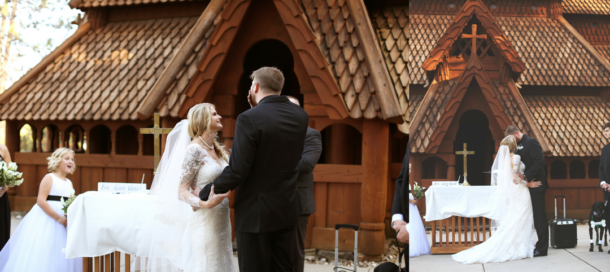 Beautiful Wedding in South Dakota | The Bridal Collection Real Bride