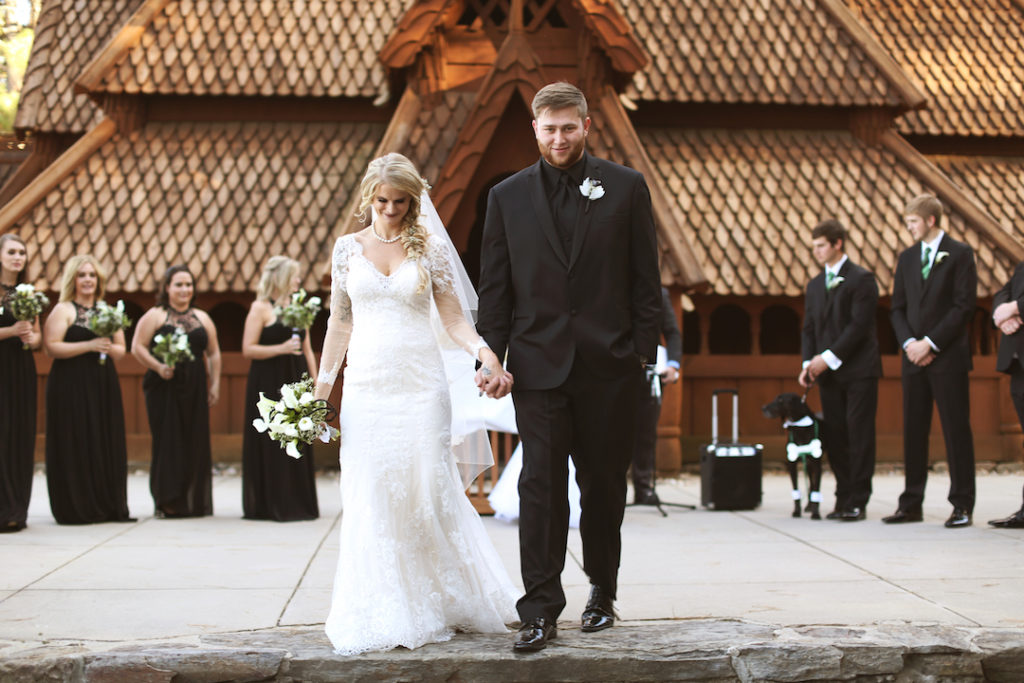 Beautiful Wedding in South Dakota | The Bridal Collection Real Bride