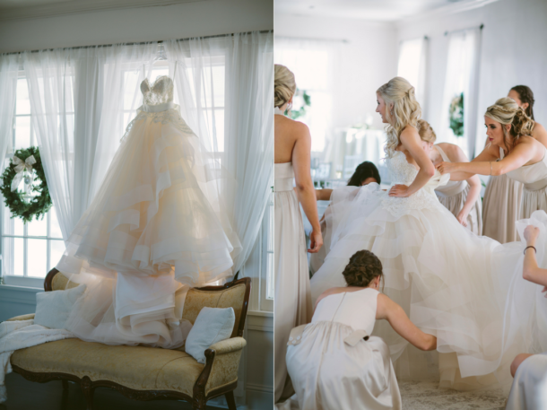 The Manor House Wedding | The Bridal Collection Real Bride