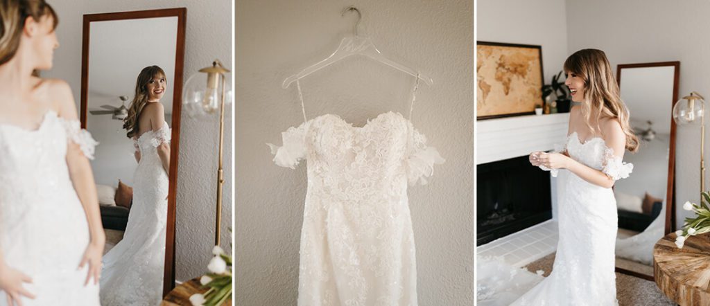 A Passionate Love Story | The Bridal Collection Real Bride